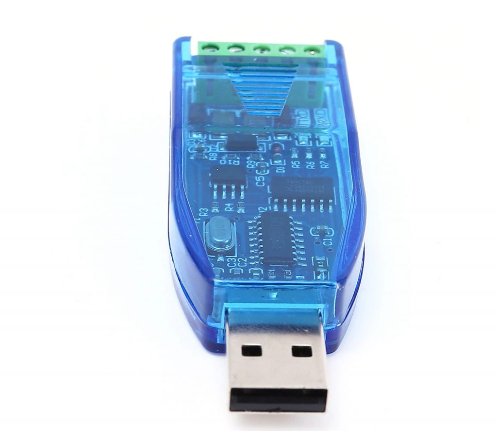 Conversor Serial Usb a Rs485 Industrial ZK-U485 Ch340g 600bps a ...