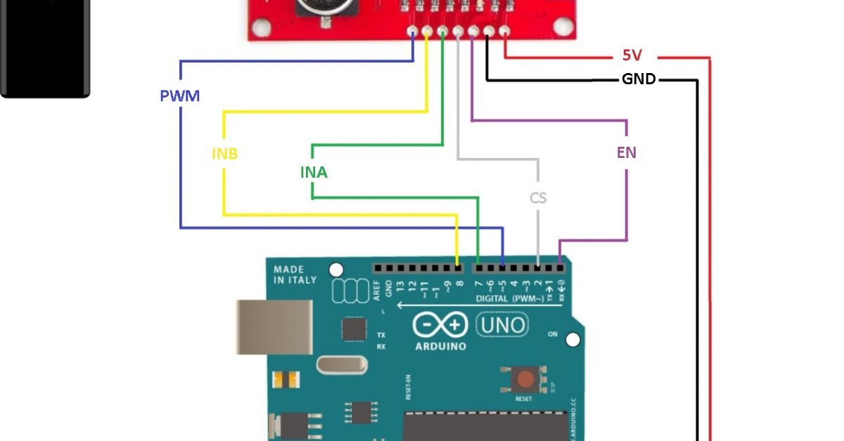 Driver Controlador Motor Dc Monster Moto Shield VNH2SP30 16V 30A ...
