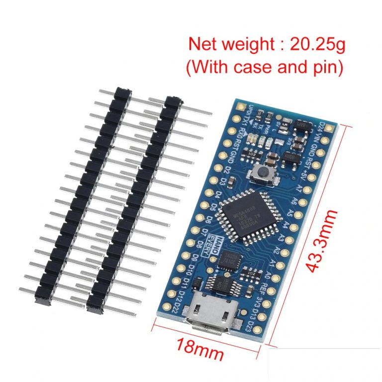 Tarjeta Desarrollo Compatible Arduino Nano Every Atmega4808 Samd11 ...
