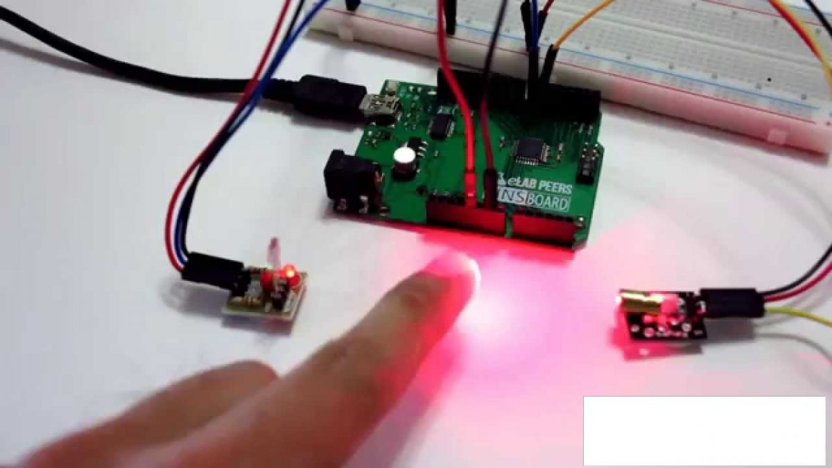 Modulo Sensor Receptor Laser KY-008 KY008 Robotica - yorobotics