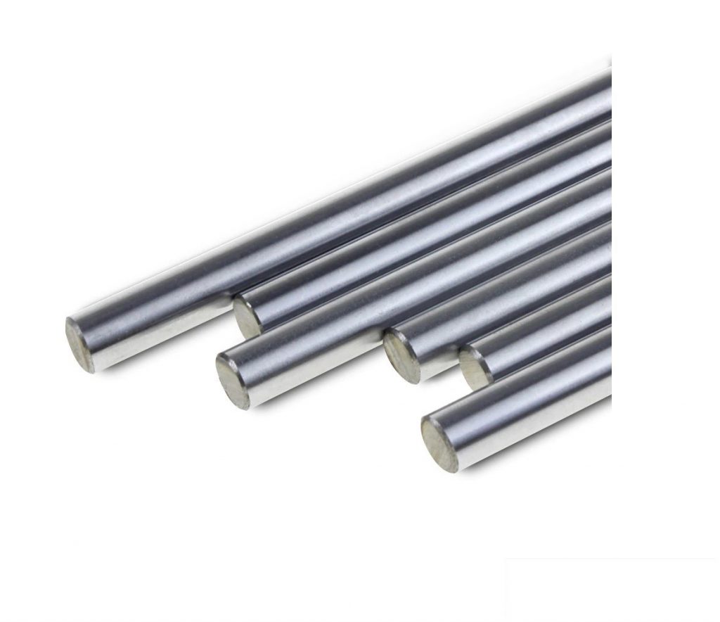 Varilla Lisa Acero Plata Diametro 8mm Longitud 50cm Smooth Rod - yorobotics