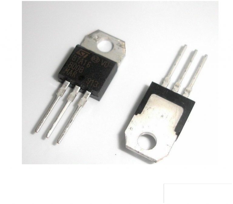 Triac SCR Bta16-800b Bta16 16A 800V TO-220 Control Potencia - yorobotics