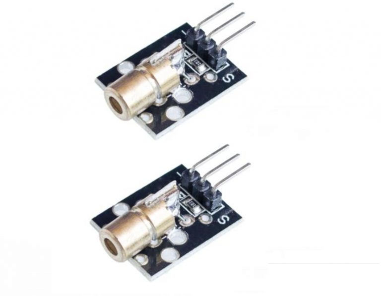 Modulo Emisor Laser KY-008 KY008 650nm Rojo 5V 5mW Punto - yorobotics