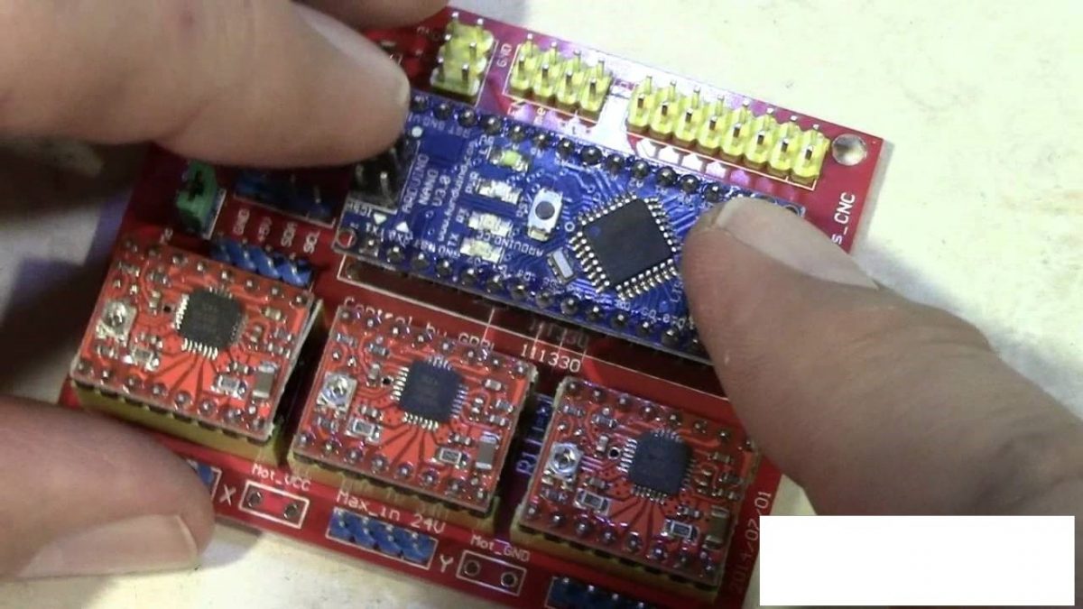 Cnc Shield Arduino Nano V4 Ruteadora Maquina Corte Drv8825 - yorobotics