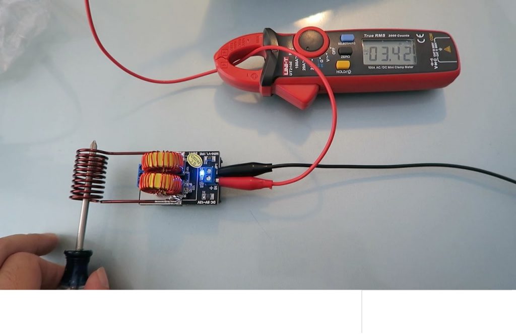 Modulo Induccion Magnetica ZVS 5-12V 120W Bobina 7.5cm - yorobotics