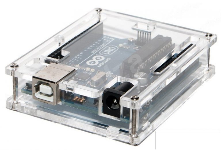 Caja Acrilico Arduino Uno Transparente Case Protector - yorobotics