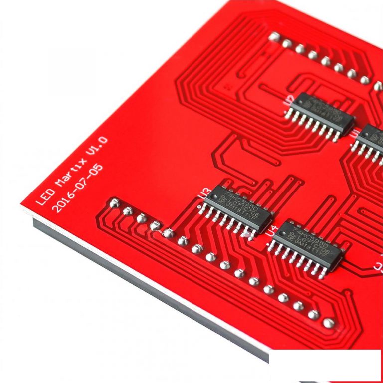 Matriz Led Rgb V1.0 8×8 64leds 74HC595 SPI - yorobotics