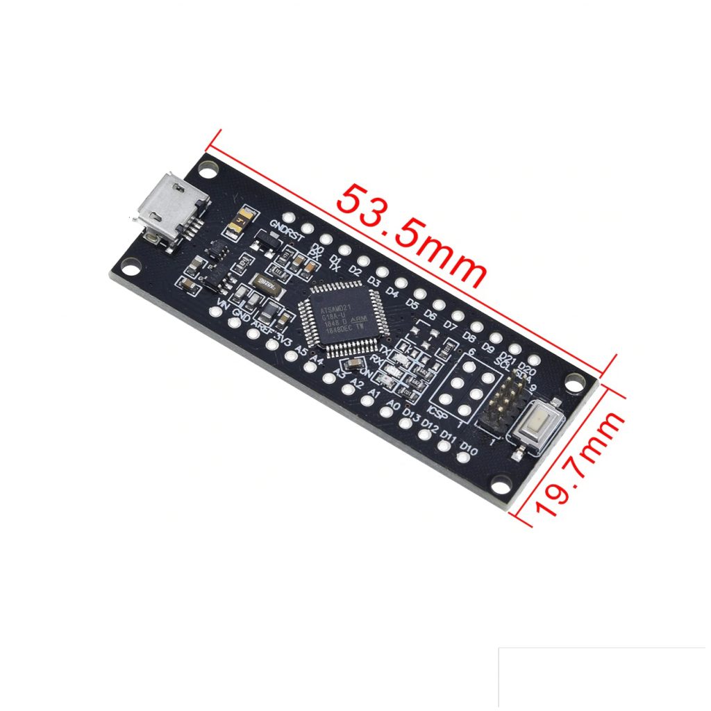 Tarjeta Desarrollo Compatible Arduino Wemos D1 Samd21 M0 Cortex 32bit - yorobotics