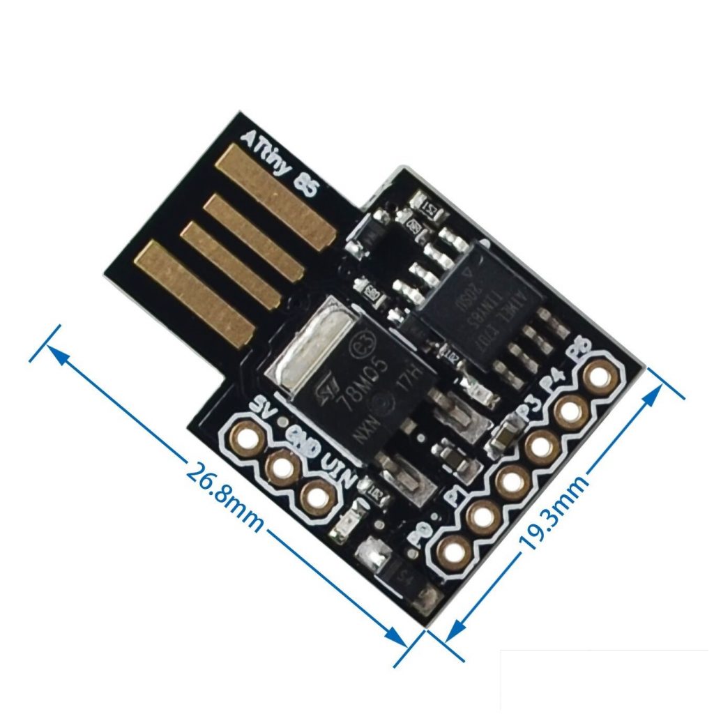 Tarjeta Desarrollo Digispark Attiny85 Compatible Arduino Mini Usb ...