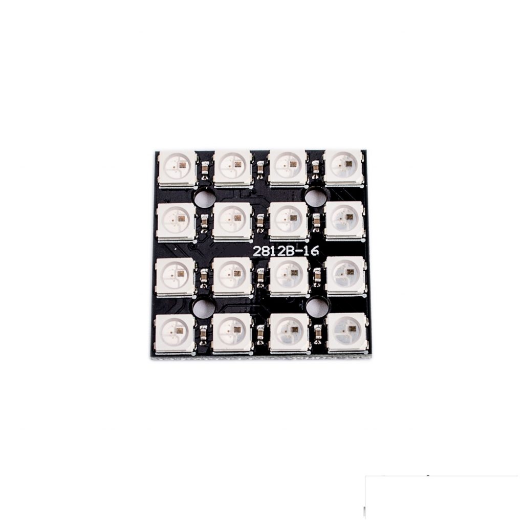 Matriz Led Rgb W2812 16bits 4×4 16 Bits - yorobotics