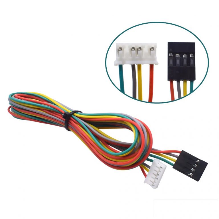 Cable Motor Paso Paso Nema17 6pin Ph2.0 4pin a Terminal Dupont Longitud ...