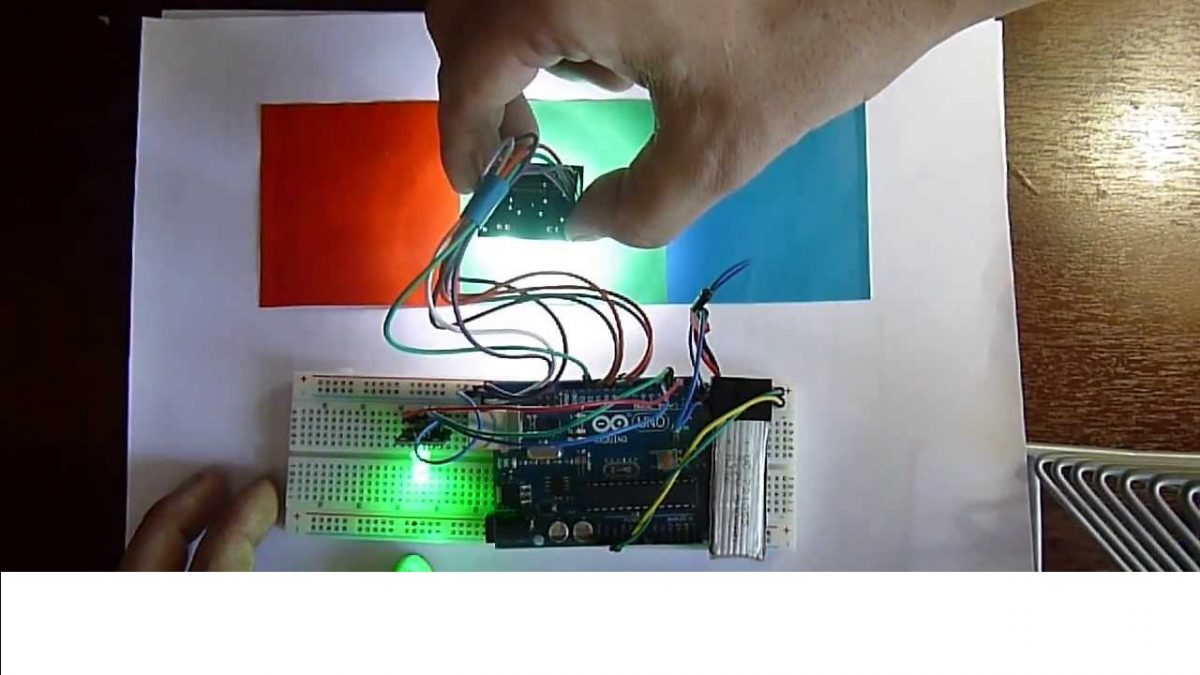 Sensor Color Rgb TCS230 TCS3200 2.7-5.5V - yorobotics
