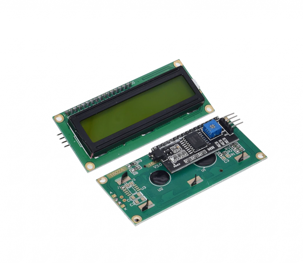 Display Alfanumerico Pantalla Lcd 1602 16×2 + Conversor I2c Verde ... Display Alfanumerico Pantalla Lcd 1602 16×2 + Conversor I2c Verde ...