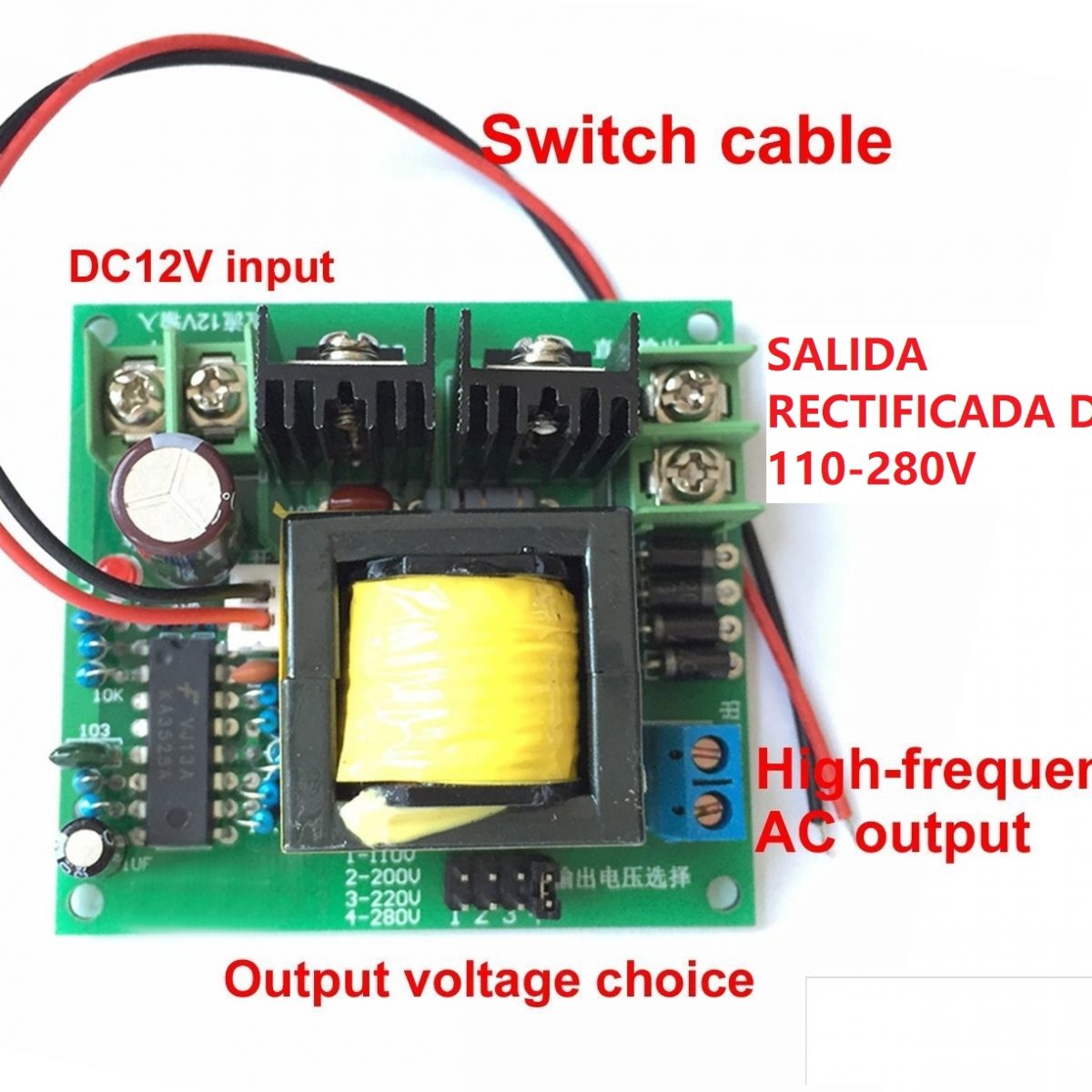 Fuente Switchada Conmutada 12V 16A 120W – yorobotics