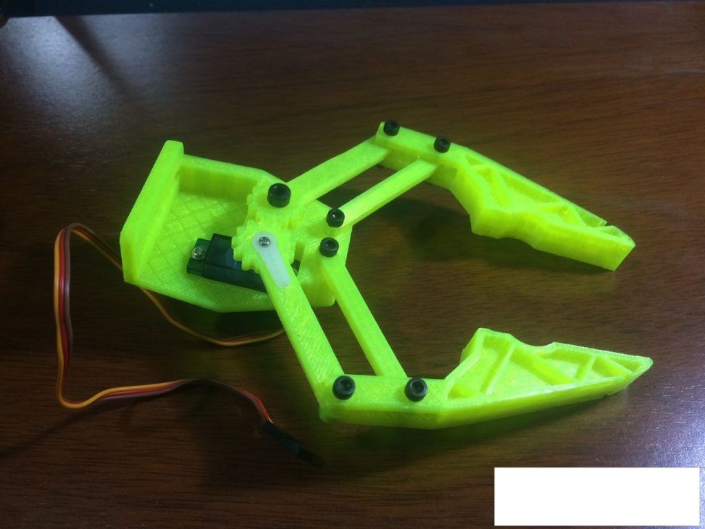 Pinza Garra Robotica Plastica 8cm Apertura Servo Mg90 - yorobotics