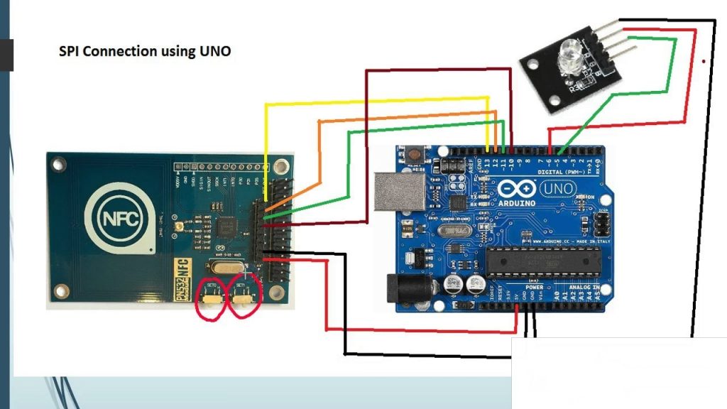 Lector RFID NFC PN532 13.56Mhz Lectura Escritura SPI I2C UART - yorobotics