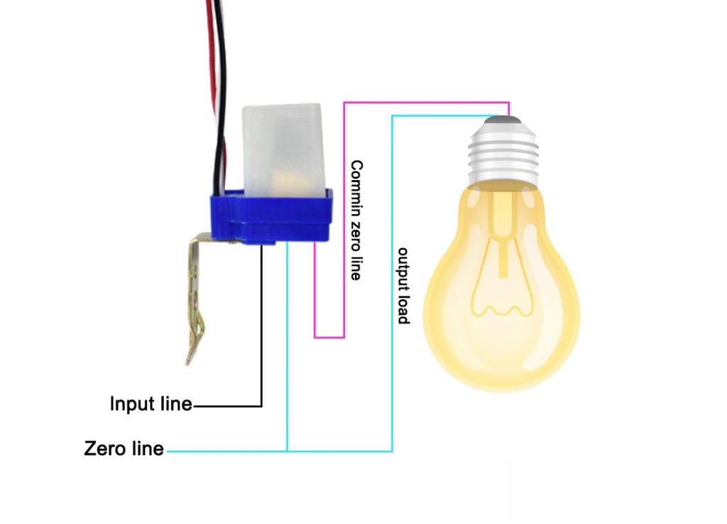 Sensor Interruptor Exterior Automatico Iluminacion AS-10-220 110-220V ...