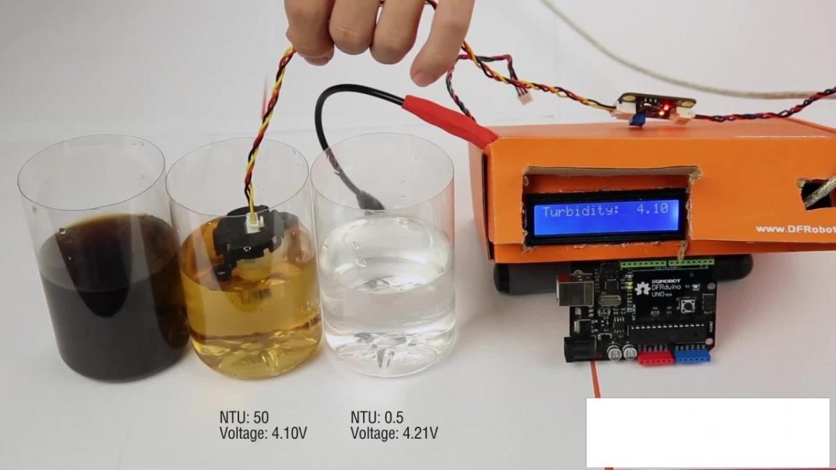 Sensor Optico Turbidez Liquida Agua Analogico Particulas - yorobotics