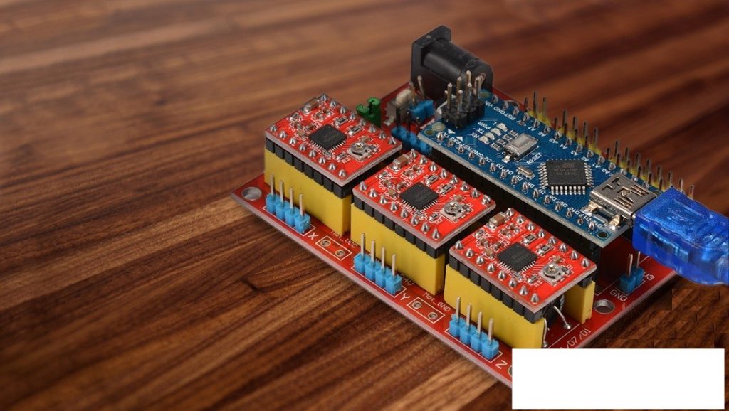 Cnc Shield Arduino Nano V4 Ruteadora Maquina Corte Drv8825 - yorobotics