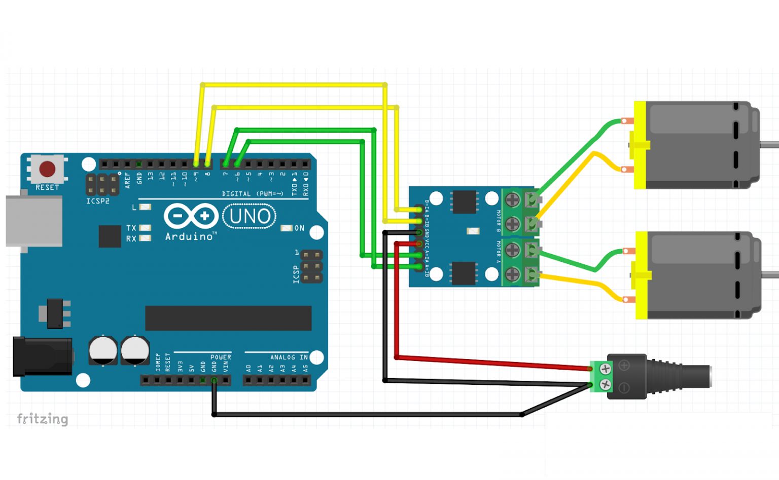 Modulo Puente H HG7881 Control De Motor L9110 2.5~12V 800mA - yorobotics