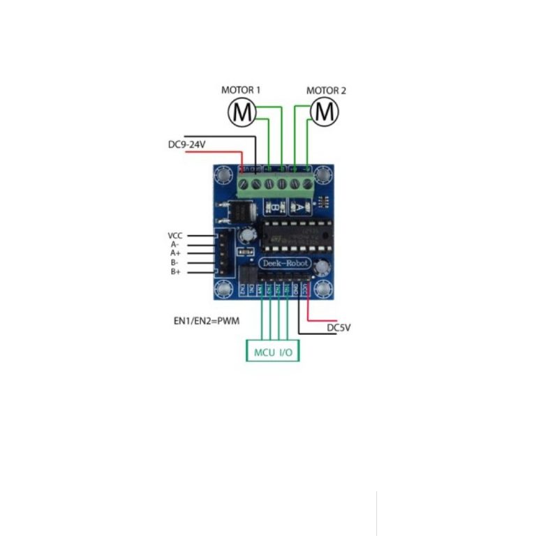 Modulo L293d Control Motor Dc Puente H 4.5~25V 600mA - yorobotics