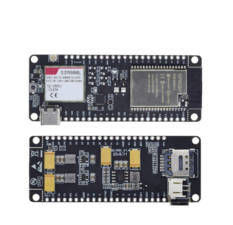 Tarjeta Desarrollo Gsm Wifi Ttgo T-call V1.3 Esp32 Sim800L - yorobotics