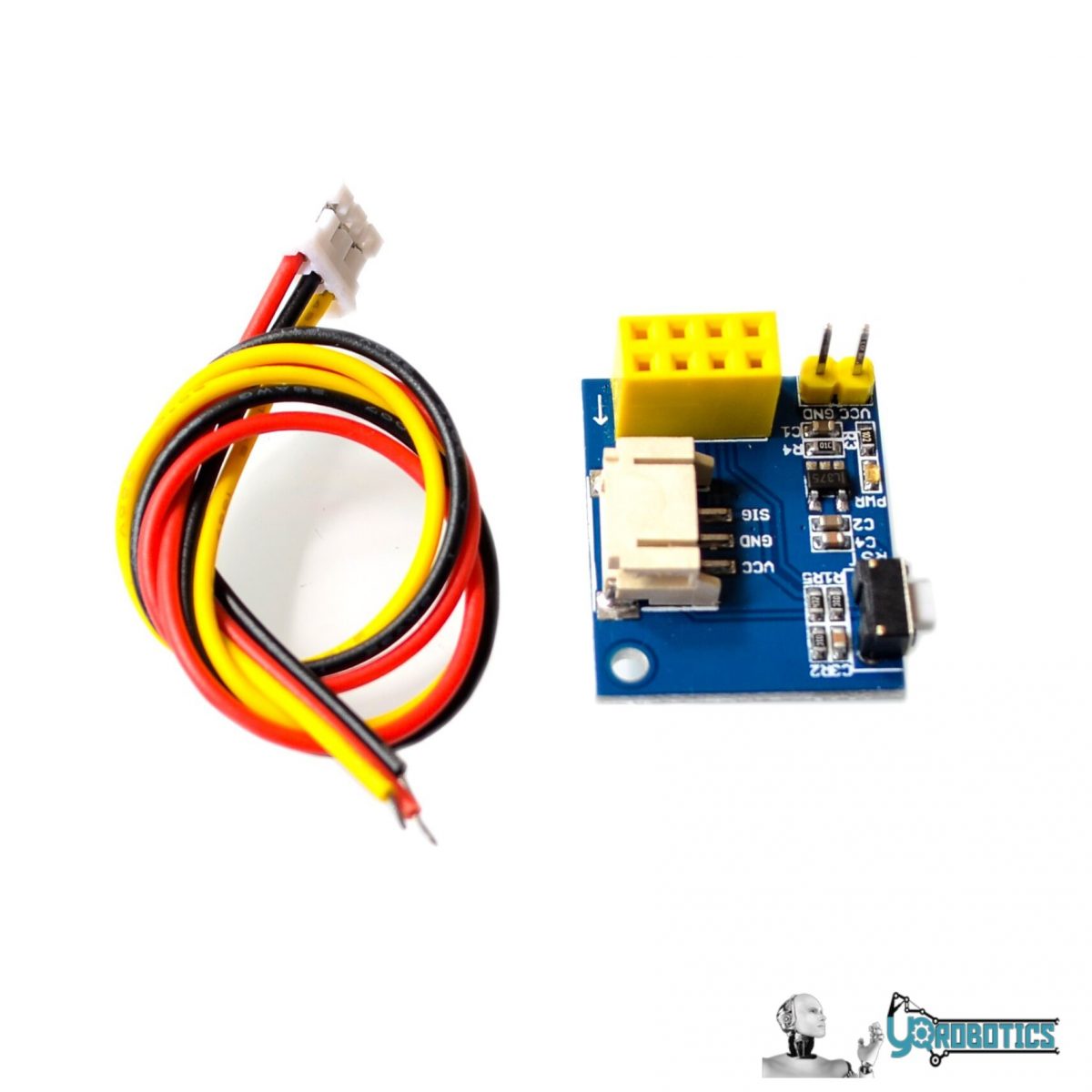 Modulo Controlador Wifi Esp8266 Led Rgb Esp-01s Ws2812 - yorobotics