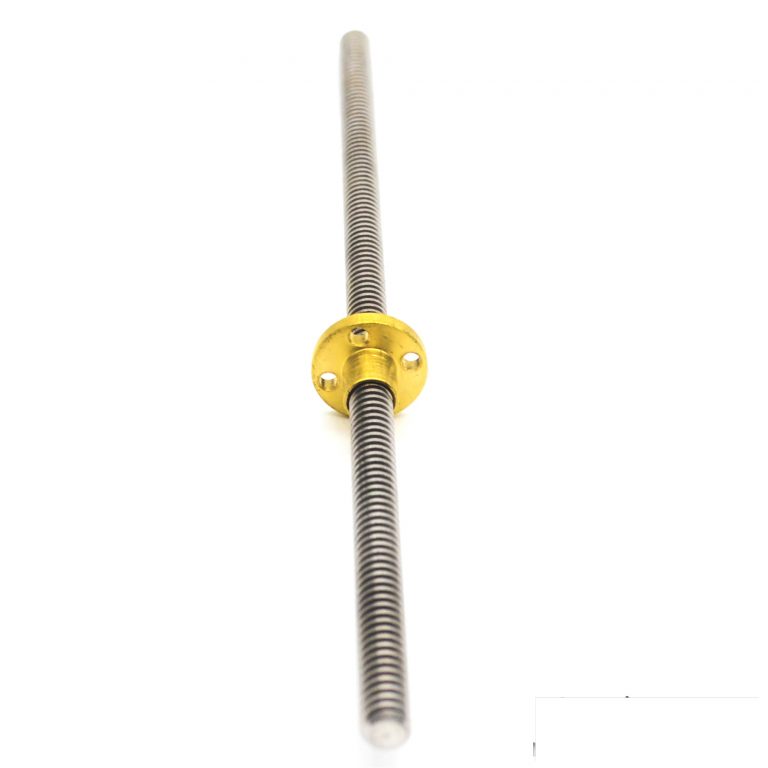 Varilla Roscada Diametro 8mm Longitud 20cm Avance Vuelta 2mm - yorobotics