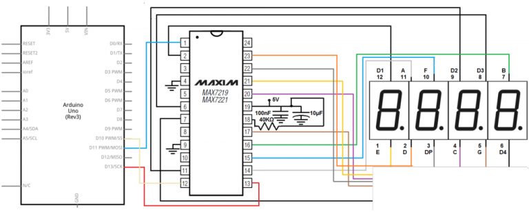 Driver Max7219 Circuito Integrado Display Matrix Led Dip24 - yorobotics