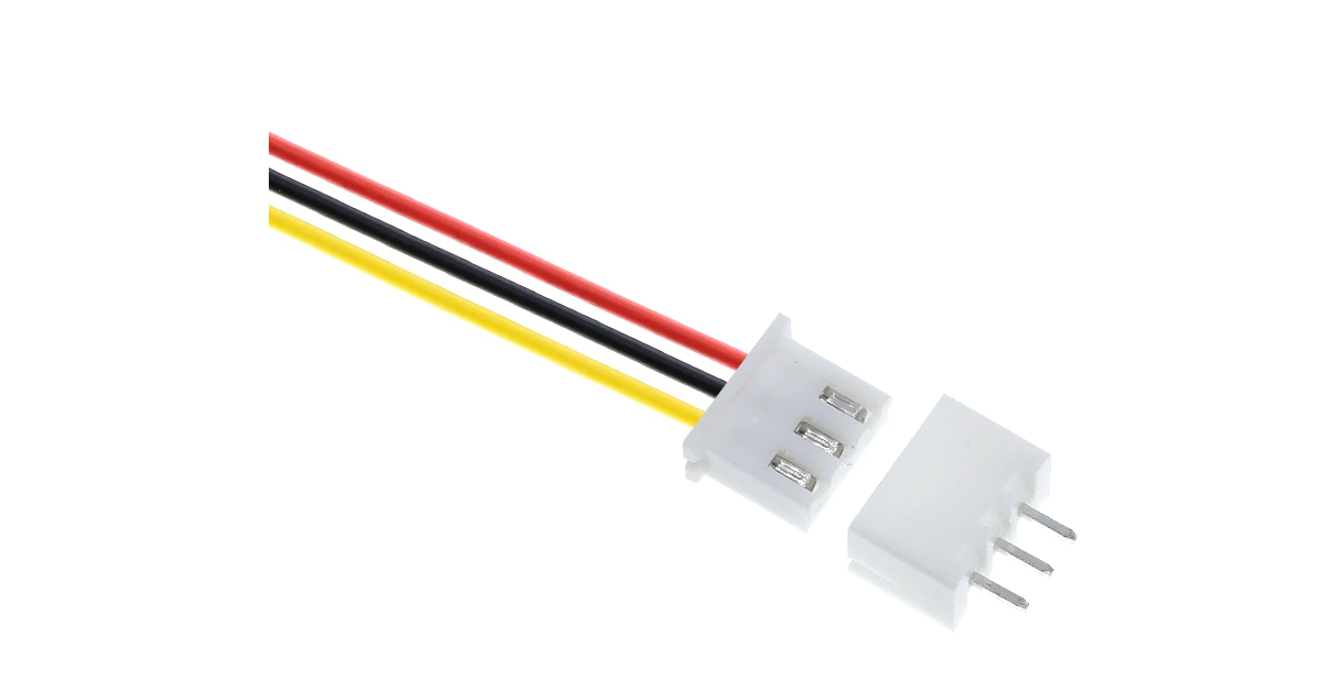 Conectores Jst Macho-hembra Xh2.54 Xh 2.54mm 3 Pines 20cm - yorobotics