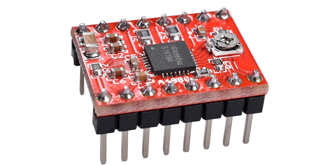 Driver Motor Paso Paso A4988 HR4988 Chip Original 35V 2A - yorobotics