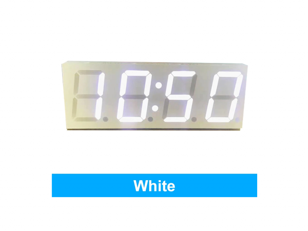 Modulo Reloj Wifi XY-CLOCK Blanco Control Desde App Sinilink - yorobotics