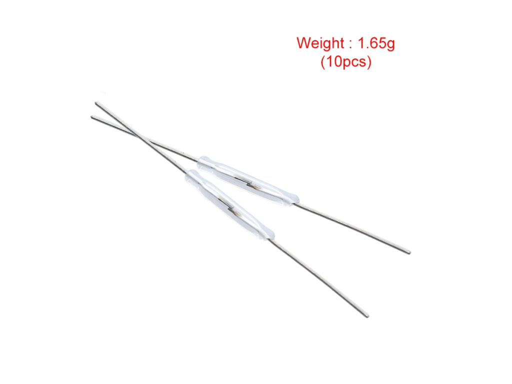 Sensor Magnetico Reed Switch 2x14mm Normalmente Abierto - yorobotics