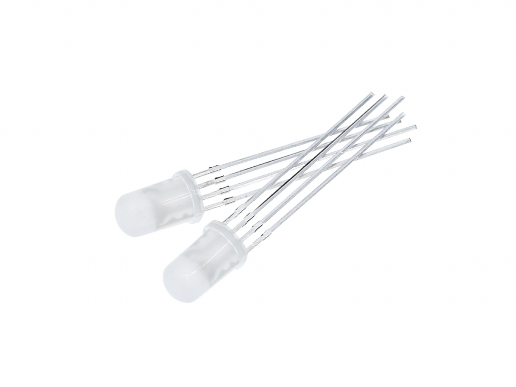 Led Rgb Difuso Anodo Comun 5mm X 10 Unidades - yorobotics