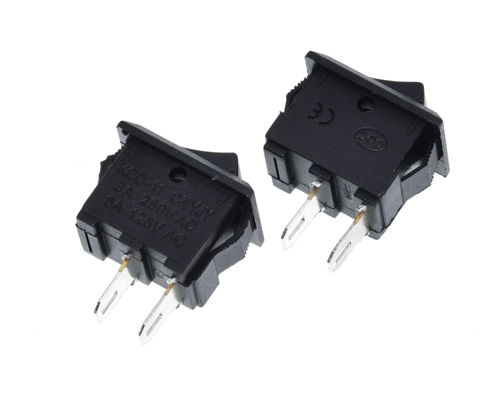 Interruptor KCD11 10x15mm Switch 6A 125V On Off - yorobotics
