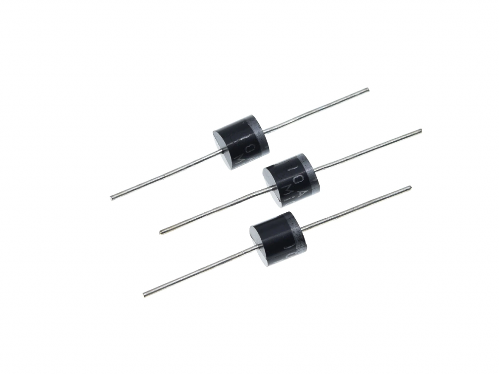 Diodo Rectificador 10A10 R-6 DIP 1000V 10A x 5 Unidades - yorobotics
