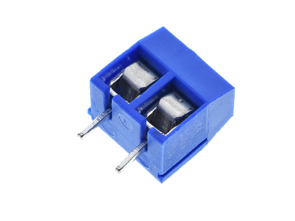 Bornera Conector Terminal Block KF-301 DG-301 2P 2 Pines 5.08mm Azul ...