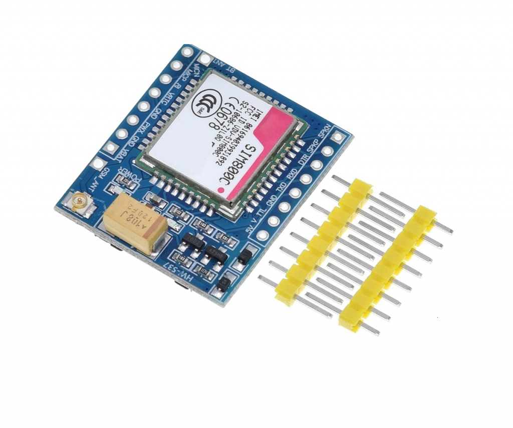 Tarjeta Modulo Gsm Gprs Bluetooth SIM800C V2 HW-537 5V 3.3V - yorobotics