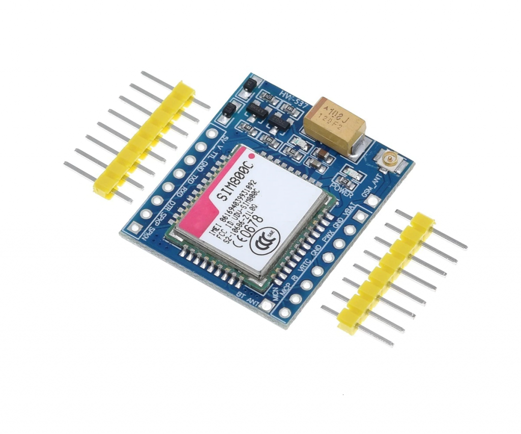 Tarjeta Modulo Gsm Gprs Bluetooth SIM800C V2 HW-537 5V 3.3V - yorobotics