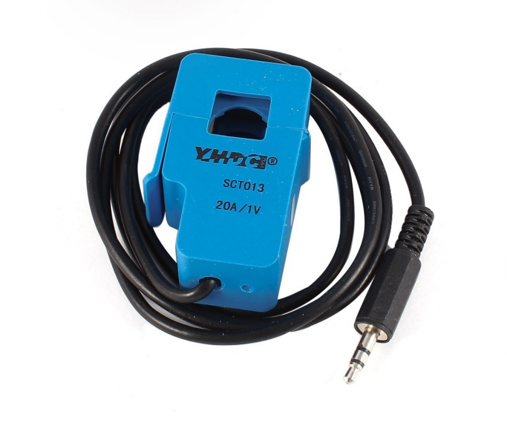Sensor Corriente Pinza AC SCT013 SCT-013-020 20A 1V - yorobotics