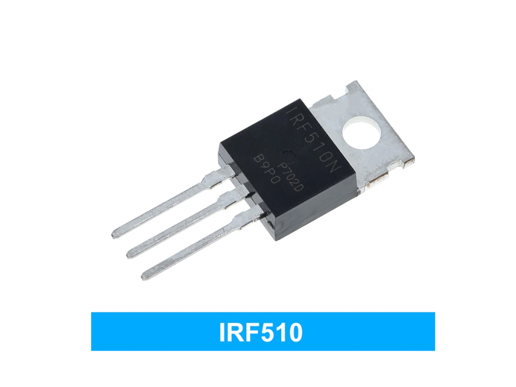 Transistor Mosfet Potencia IRF510 100V 5.6A TO-220 Canal N - yorobotics