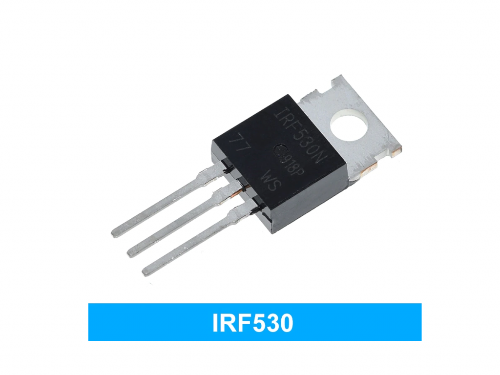 Transistor Mosfet Potencia IRF530 100V 14A TO-220 Canal N - yorobotics