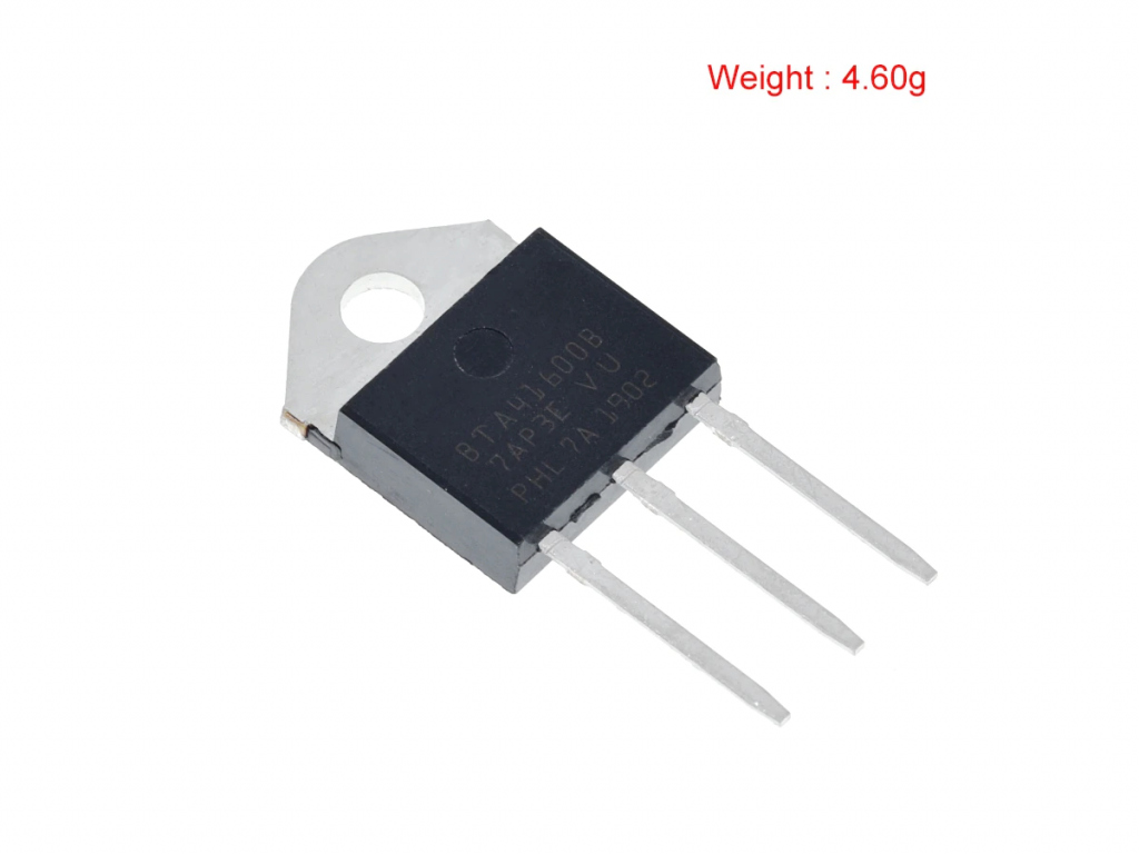 Transistor Triac Scr BTA41-600B 600V 40A TO-3P Alta Potencia - yorobotics