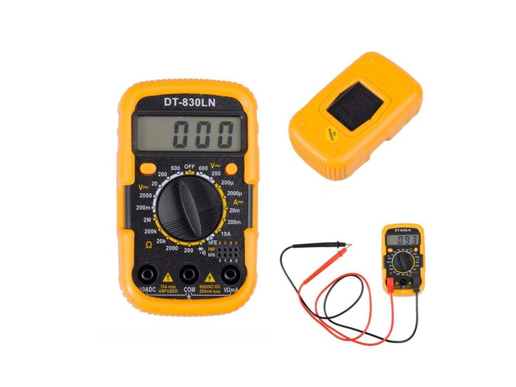 Multimetro Mini Digital De Bolsillo Tester 830LN DT-830LN - yorobotics