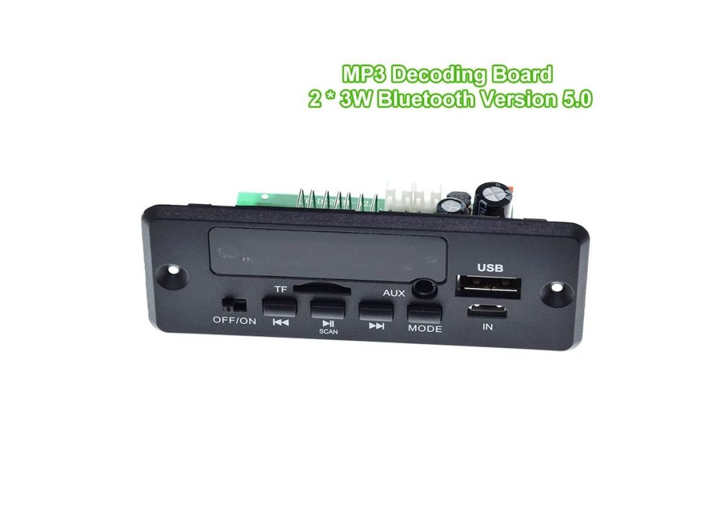 Reproductor Audio MP3 JQ-D029BT-A2.1 SD Radio FM Bluetooth 5-32V 6W ...
