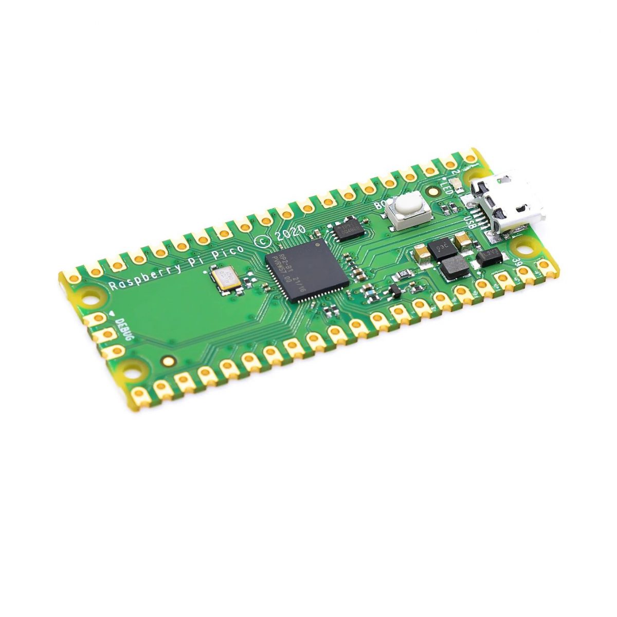 Tarjeta Desarrollo Raspberry Pi Pico Cortex-M0 RP2040 - yorobotics Tarjeta Desarrollo Raspberry Pi Pico Cortex-M0 RP2040 - yorobotics