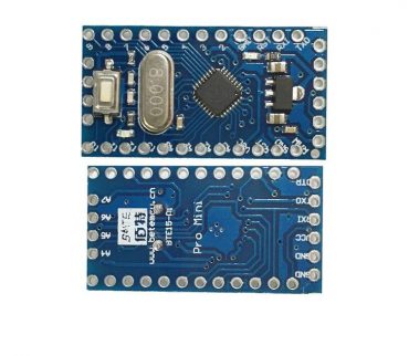 Tarjeta Desarrollo Compatible Arduino Pro Mini 168p 3.3V - yorobotics