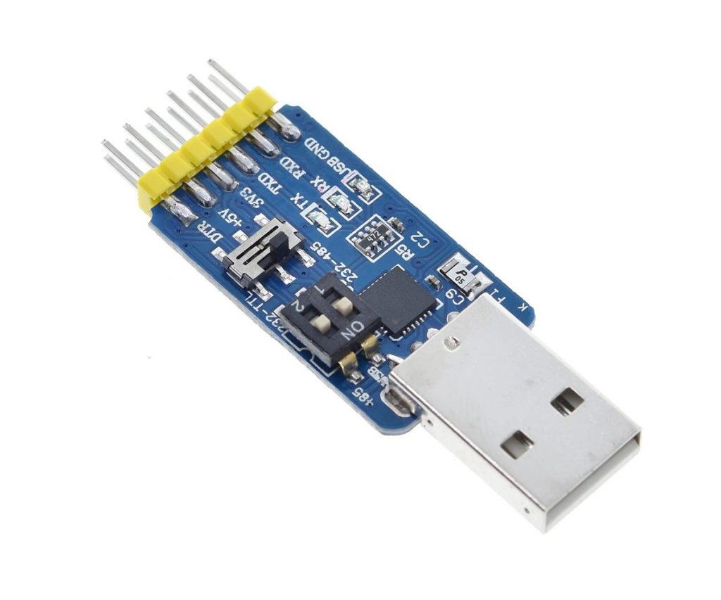 Conversor Serial Usb CP2102 6 en 1 TTL RS232 RS485 MAX485 - yorobotics