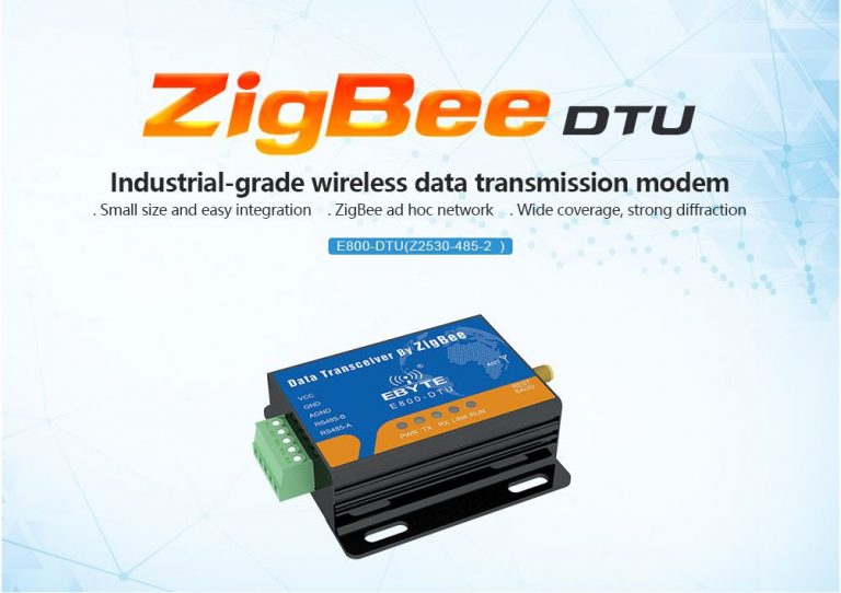 Modulo Modem Zigbee E800-DTU(Z2530-485-20) 2.4GHz 1km - yorobotics