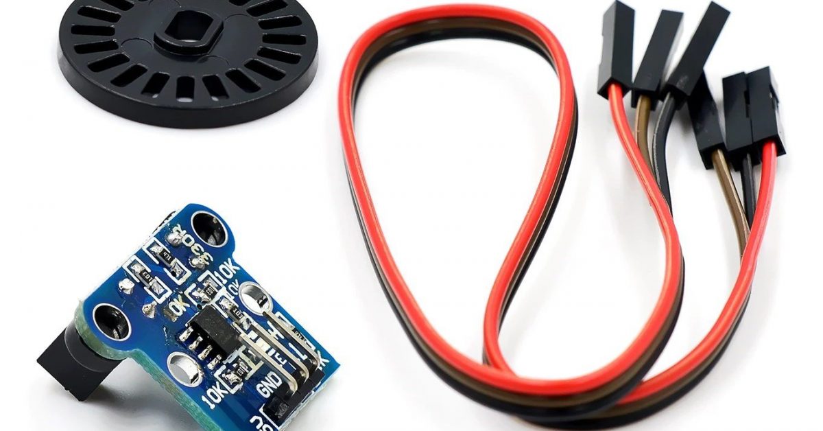 Kit Encoder Con Disco HC-020K Disco 24mm 20 Lineas - yorobotics